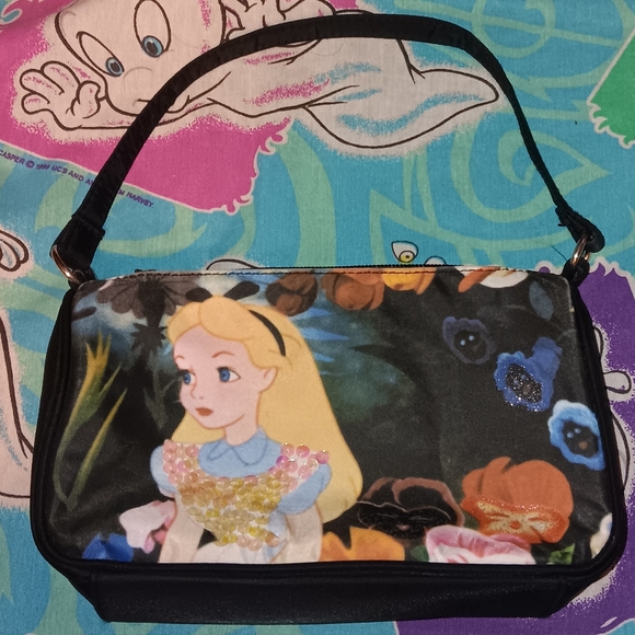 Disney | Bags | Disney Alice In Wonderland Mini Purse Bag Vintage ...
